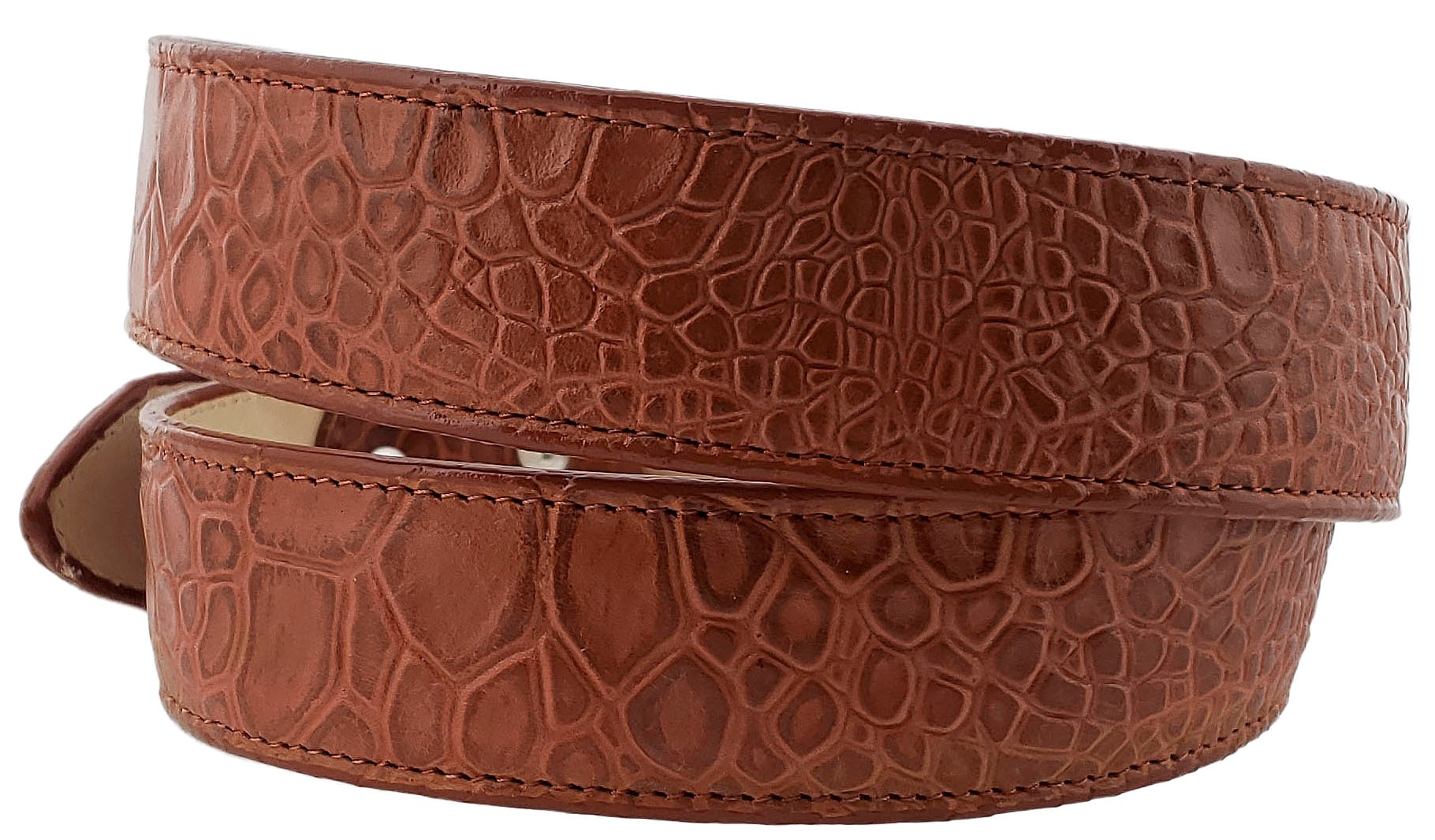 Cowboy Belt Cognac Leather Sea Turtle Animal Print Rodeo Dress Buckle ...